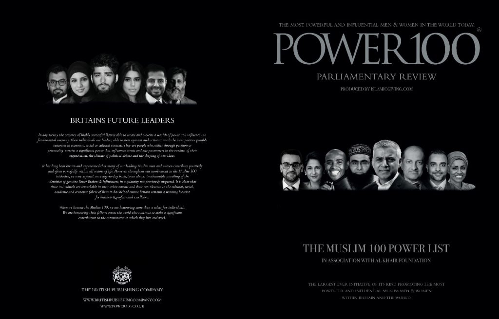 Muslim Power 100 - Concept | CBHUK | Council of British Hajjis