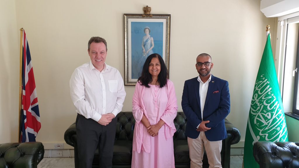 CBHUK 1 - L-R Seif Usher - Yasmin Qureshi MP - Rashid Mogradia | CBHUK ...